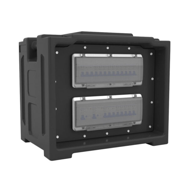 PHLTD Portable Stage Lighting Distribution Box, 6 Schuko Sockets, 3 ...